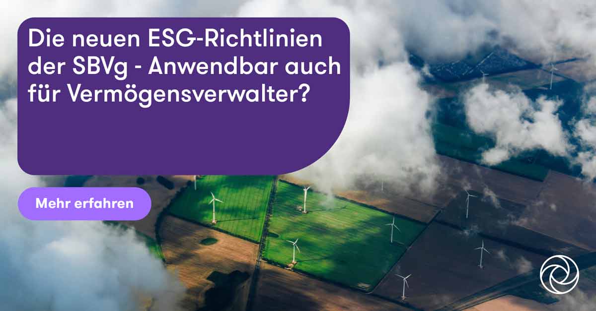 Die neuen ESG-Richtlinien der SBVg | Grant Thornton