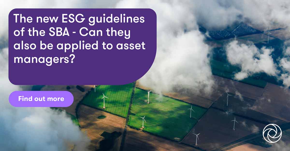 Grant Thornton - The new ESG guidelines of the SBA - Can they also be ...