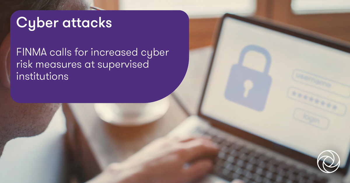 Cyber attacks - FINMA calls for increased cyber risk measures at ...